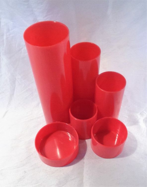 Poly Tube 70er Jahre rot ab Fr. 12- / Sehrt guter Zustand | Kaufen auf ...