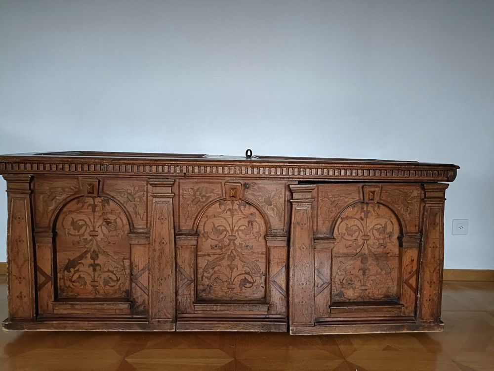 Barock Holztruhe | Kaufen auf Ricardo