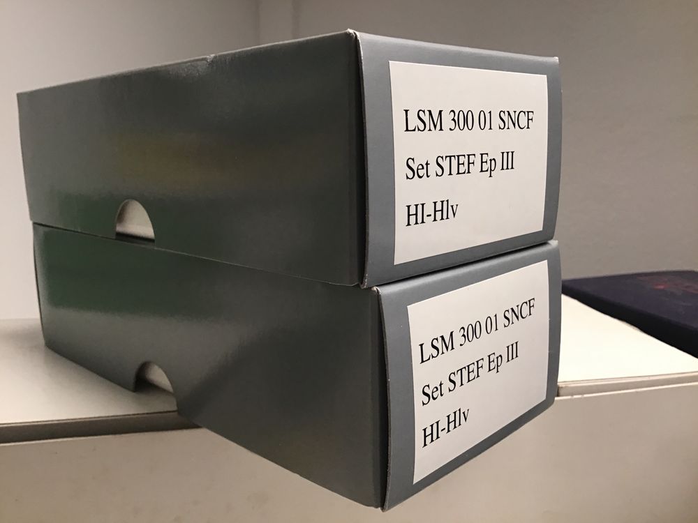 L.S. Models SNCF Set STEF Ep. III, HI-Hiv - Neuwertig! (Neu und ...