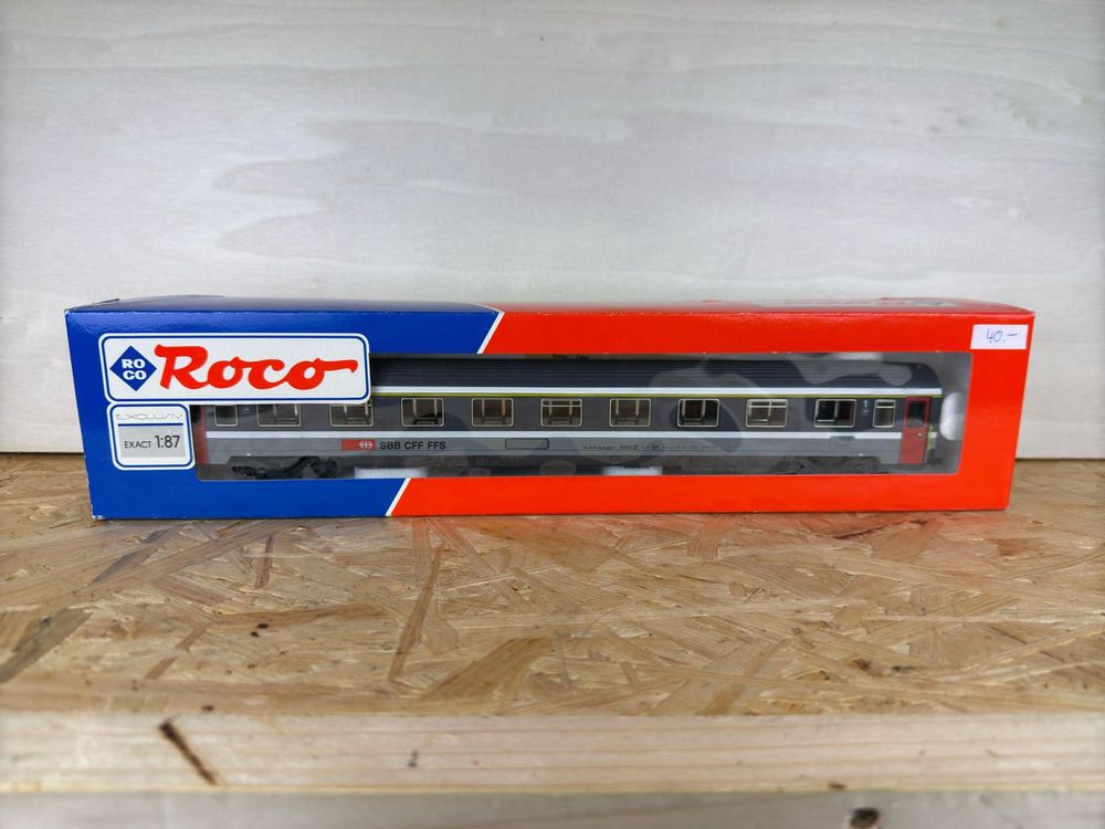 Roco 44669 SBB Am 61 500-7 EuroCity Personenwagen DC | Kaufen auf Ricardo