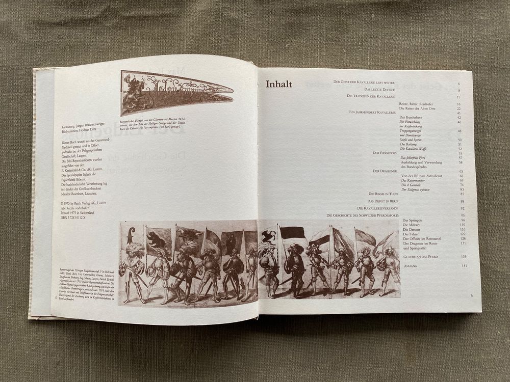 Buch Der Eidgenoss Die Geschichte der Schweizer Kavallerie (Gebraucht ...