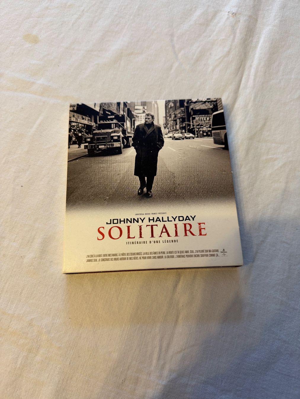 Johnny Hallyday - Solitaire - CD Double, comme neuf! (D'occasion) à La ...