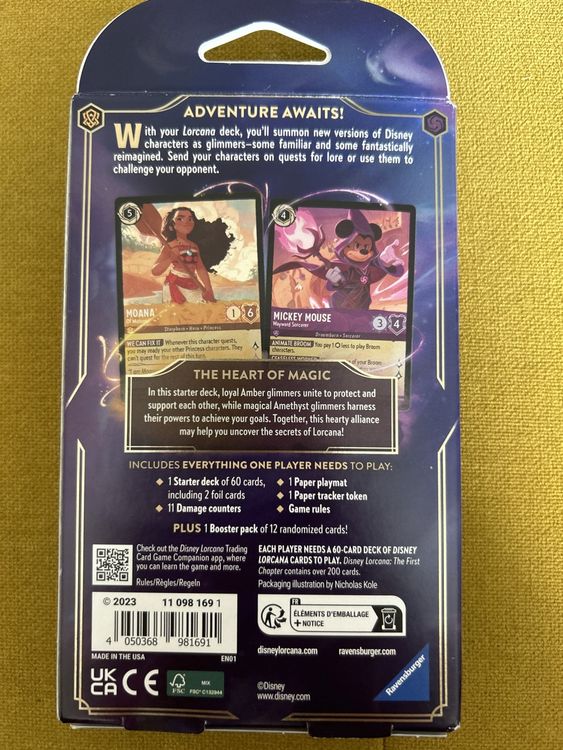 Disney Locarna Trading Cards Starter Deck | Kaufen auf Ricardo