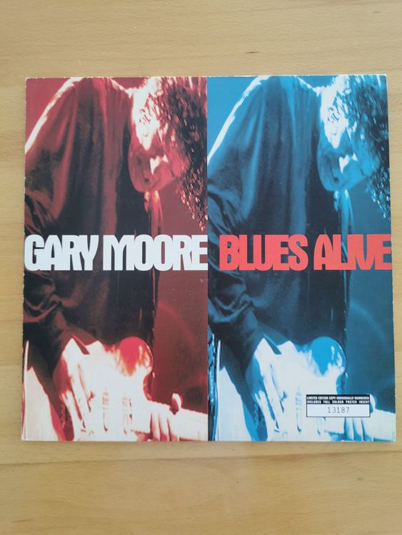 Gary Moore – Blues Alive - LP Limited Edition | Acheter sur Ricardo