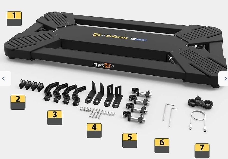 SIM Racing HF-L4 D-Box Gen.5 Haptic System (Abh. Kt. Bern) (Gebraucht ...