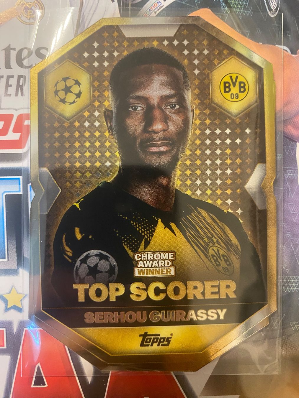 Topps Match Attax 25/26 Chrome Award Guirassy CA9 (Neu (gemäss ...