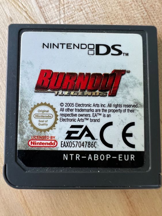 Nintendo DS -BURNOUT LEGENDS- NUR MODUL (Gebraucht) in st.gallen für ...