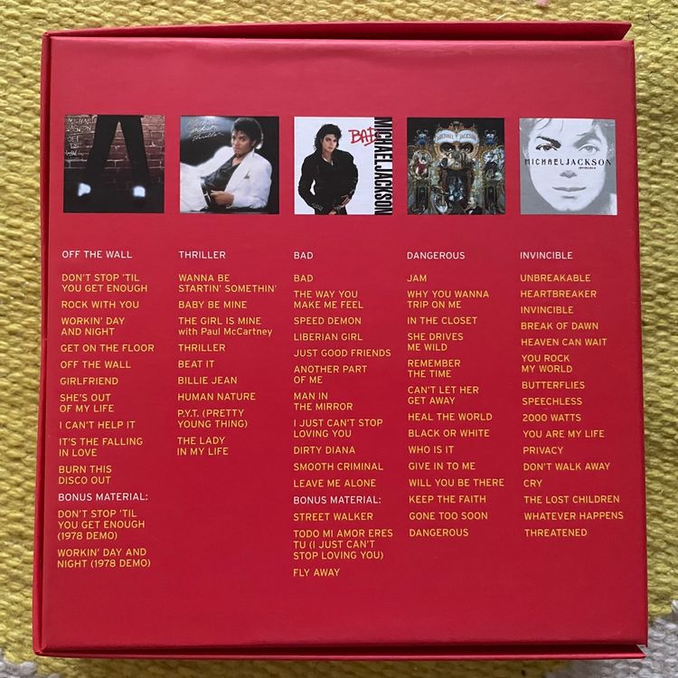 MICHAEL JACKSON-5CD BOX THE COLLECTION (Gebraucht) in Rorschacherberg für CHF 29 – mit Lieferung ...