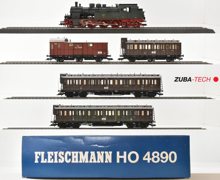 Fleischmann 4890 Zug-Set 5-tlg. KPEV H0 GS Analog mit OVP | Kaufen auf ...