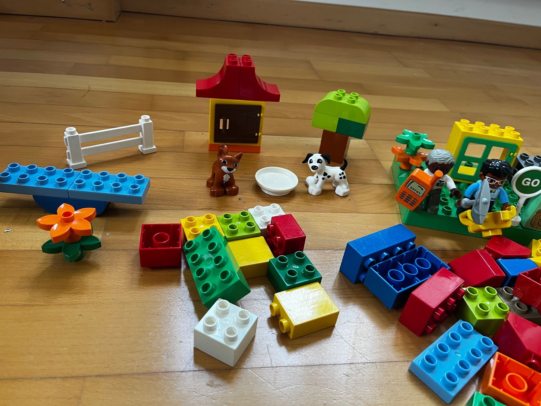 LEGO® DUPLO® Brick Box 4624 + Figuren und viele Bausteine (Gebraucht ...