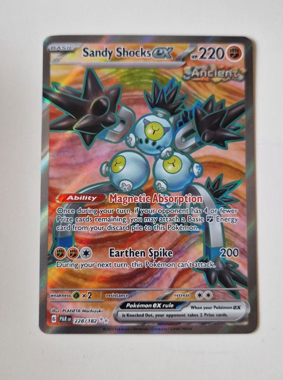Carte Pokémon Sandy Shocks EX 228/182 | Kaufen auf Ricardo