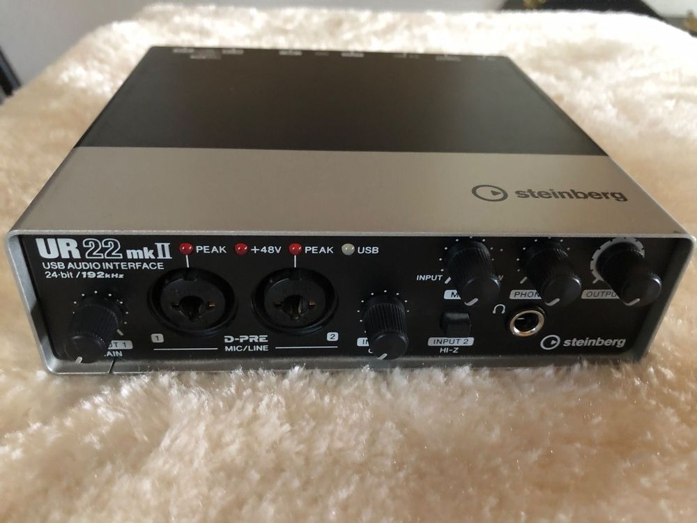 Steinberg UR22 MkII USB Audio Interface (Gebraucht) in Muttenz für CHF ...