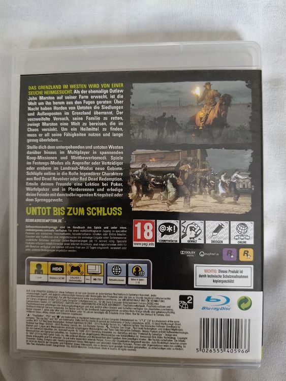 Red Dead Redemption Undead Nightmare (PS3) (Gebraucht) in St. Gallen ...