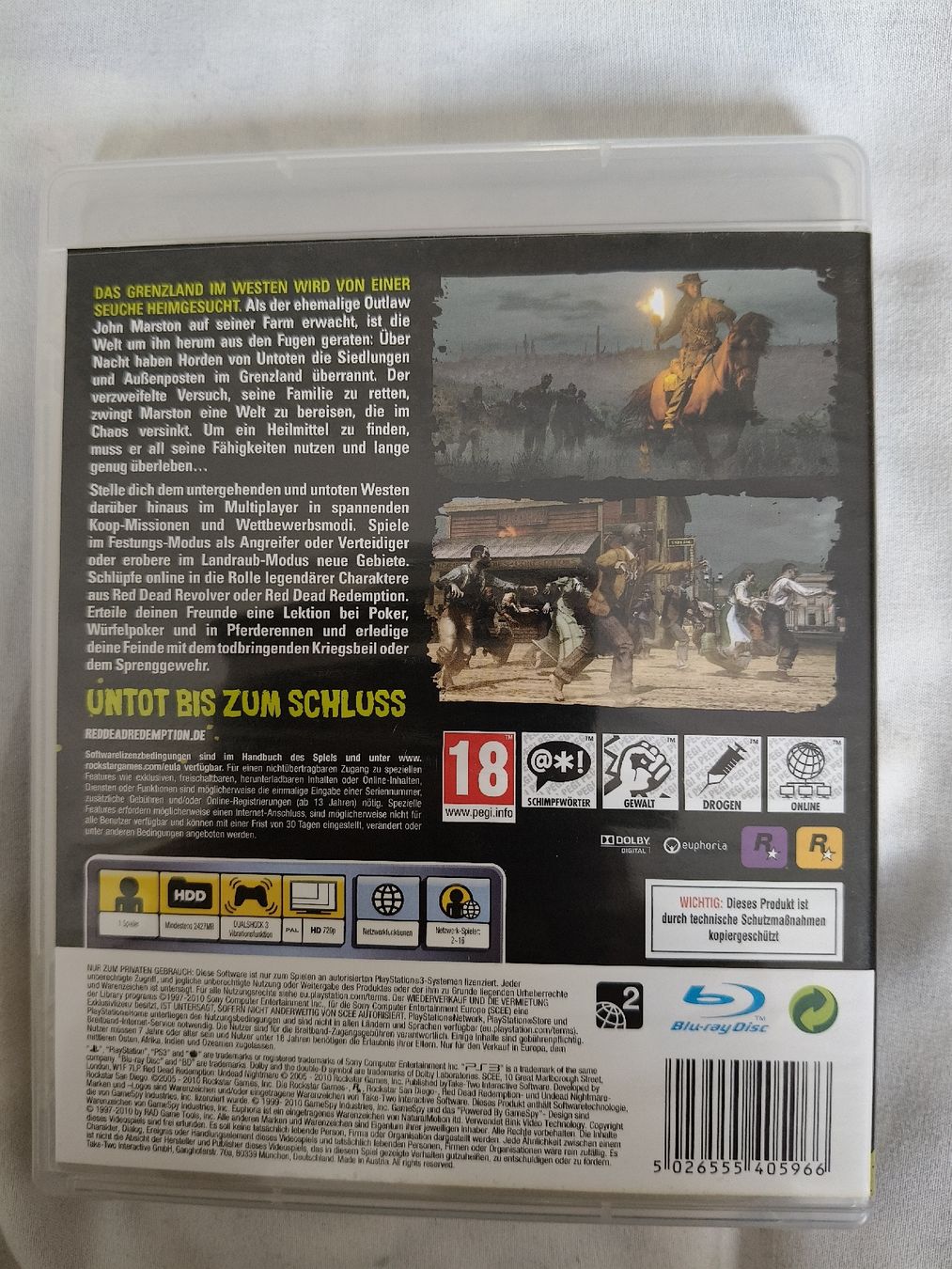 Red Dead Redemption Undead Nightmare (PS3) (Gebraucht) in St. Gallen ...