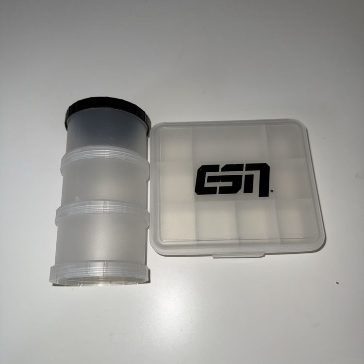 ESN Pill Box & Power Tower – Supplement Organizer (Gebraucht) in ...