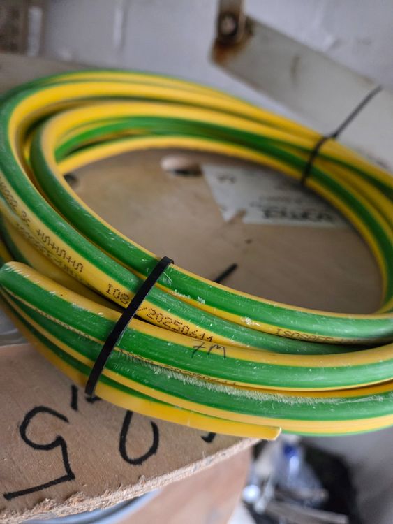 Kabel Pot Litze T-Litze ECA 25mm² 1x25 Erdleiter 7m (Neu (gemäss ...