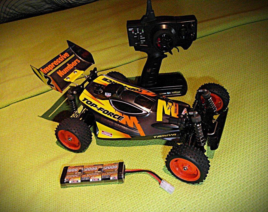 1:10 Tamiya TOP FORCE Evolution 4 X 4 mit RC ! (Gebraucht) in Lengnau ...