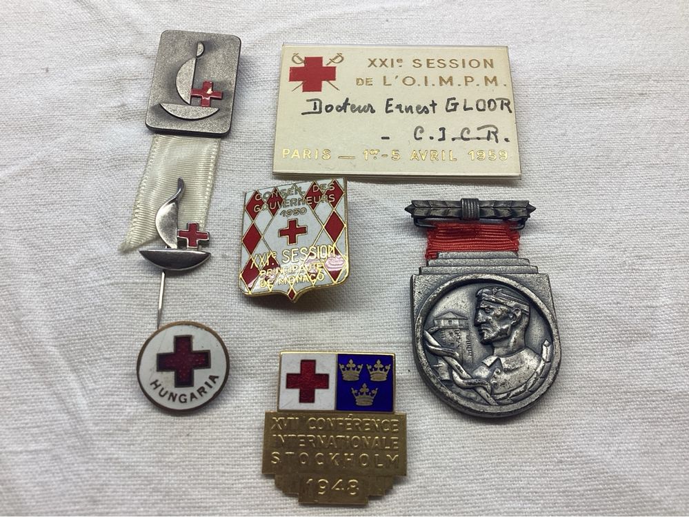 Croix-Rouge lot 7 pièces même provenance, RARE (Gebraucht) in Luc ...