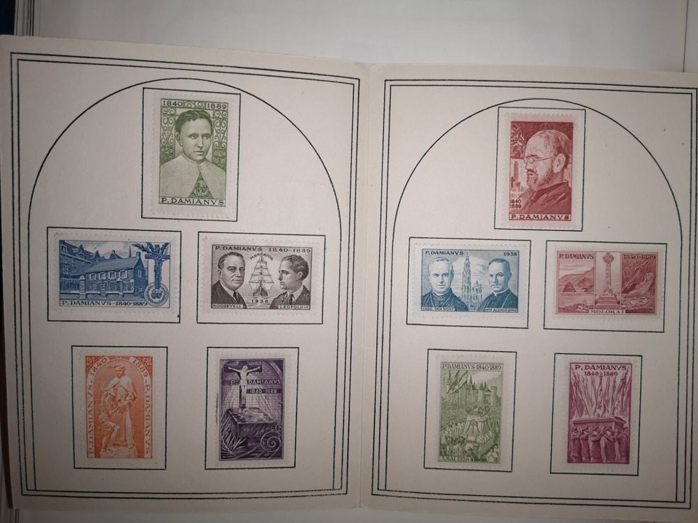 Briefmarkenheft Belgien Pater Damian | Kaufen auf Ricardo