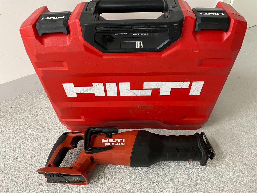 HILTI Akku Säbelsäge SR 6-A22 | Kaufen auf Ricardo