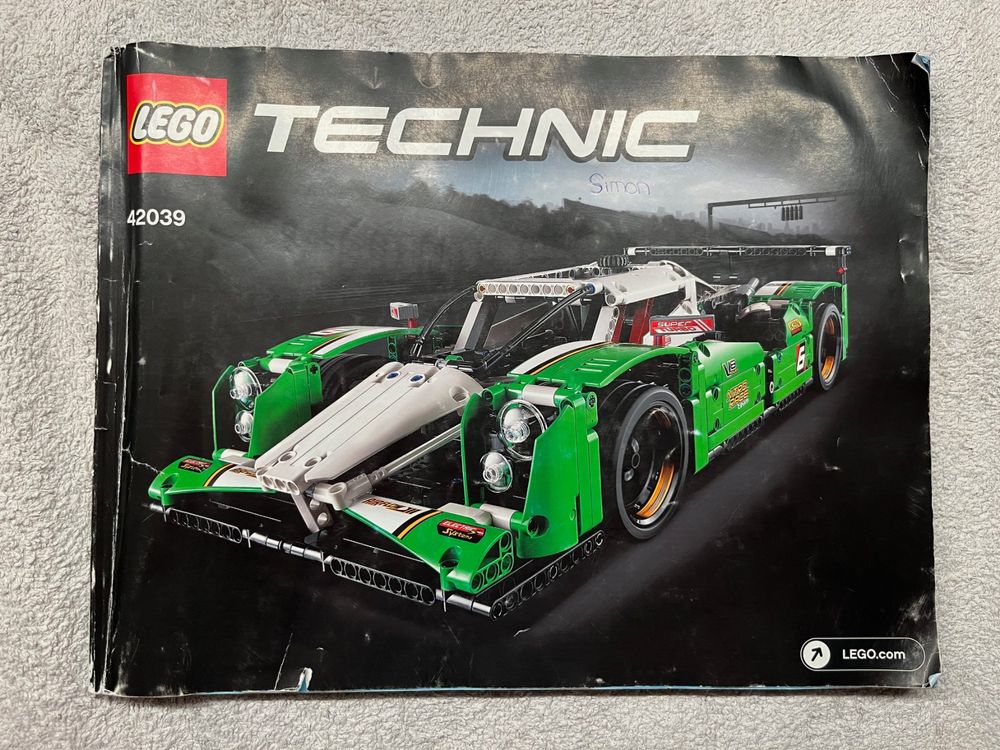 Lego-Technik 42039 grüner Rennwagen – 1219 Teile | Kaufen auf Ricardo