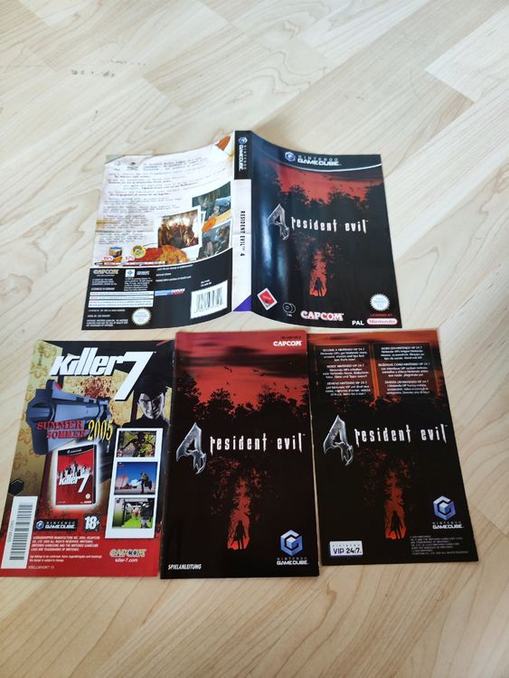 Nintendo Gamecube Resident Evil 4 CD Hülle und Anleitung (Gebraucht) in ...