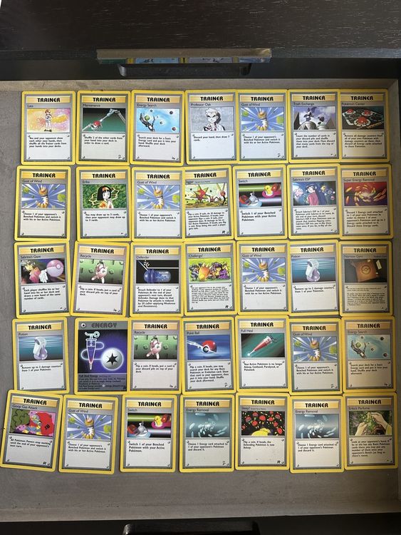 Pokemon Base Set Trainer Cards (Gebraucht) in Zürich für CHF 50 – mit ...