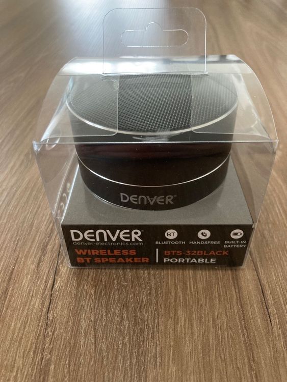 Denver BTS-32 Schwarz mini Musikbox | Kaufen auf Ricardo