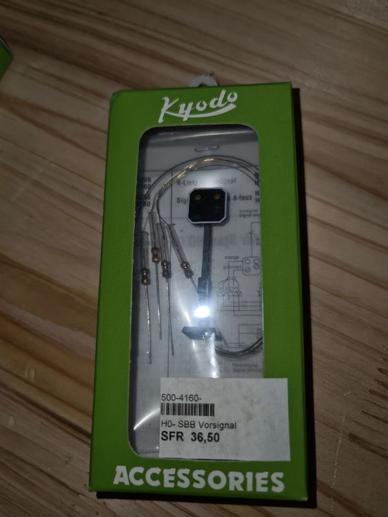 Kyodo HO SBB Vorsignal 4-flammig neuwertig (Neu und originalverpackt) in Biberist für CHF 6 ...