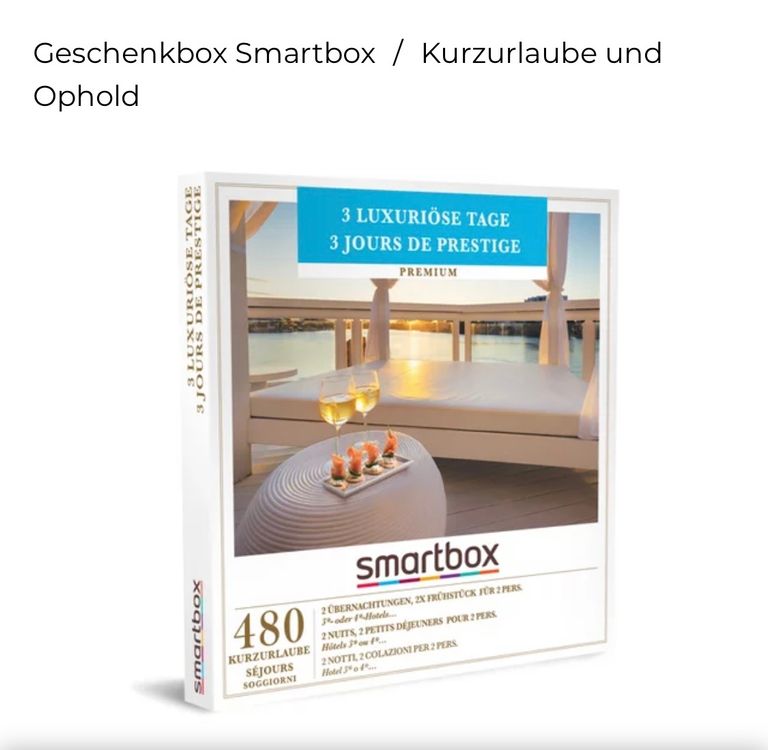 Smartbox (Neu (gemäss Beschreibung)) in Winterthur für CHF 133 – mit ...