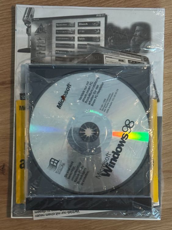 Microsoft Windows 98 CD mit Handbuch (Gebraucht) in Staufen für CHF 23 ...