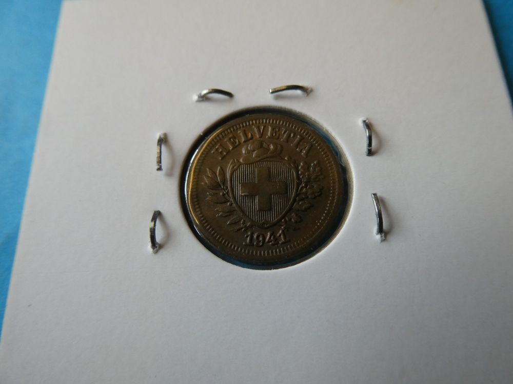 Schweiz 1941, 1 Rappen (Gebraucht) in Hinterforst für CHF 1 – mit Lieferung auf Ricardo kaufen