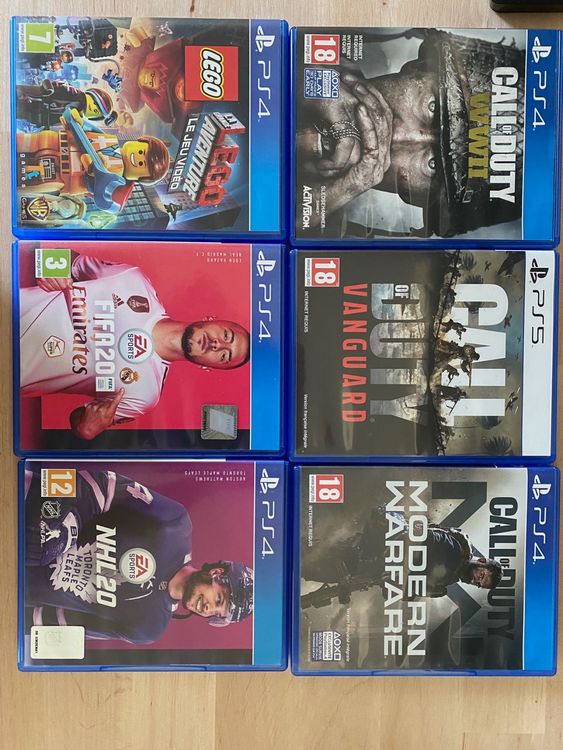 Jeux PS4 et PS5 (lot) (Gebraucht) in Vuisternens-Romont für CHF 18 ...