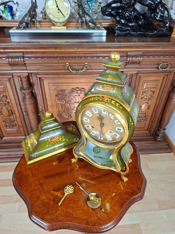 Le Castel Pendule Neuchateloise Gruen mit Konsole (Gebraucht) in ...