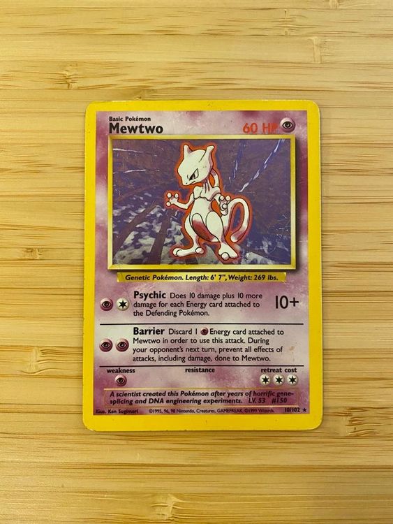 Mewtwo Holo Base set - EN | Kaufen auf Ricardo