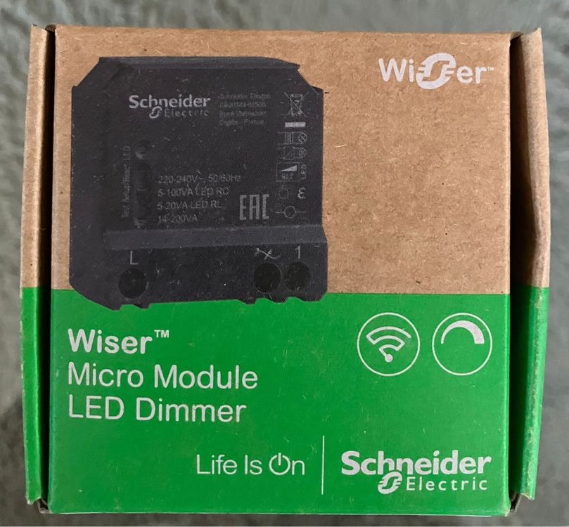 Wiser Micro Module LED Dimmer (Neu und originalverpackt) in Weisslingen ...