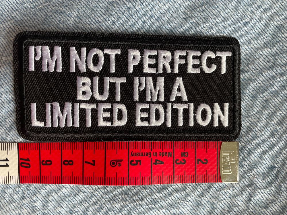 Text „Limited Edition“ Patch / Aufnäher zu verkaufen | Kaufen auf Ricardo