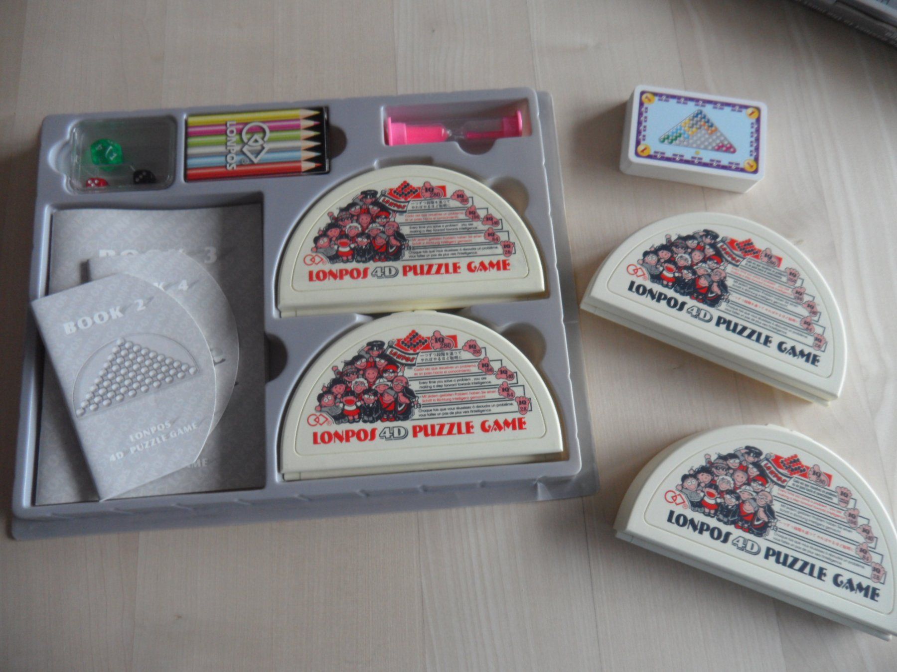 Lonpos 4D das Original + Karten + 2 Sets zusätzlich - Schön (Gebraucht ...
