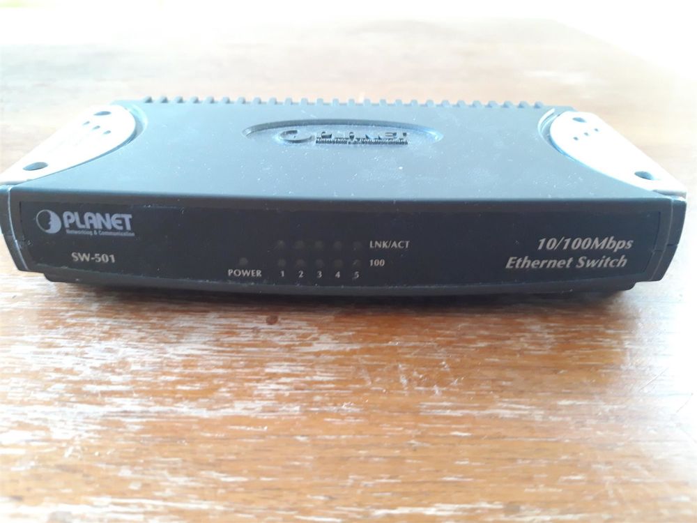 PLANET ETHERNET SWITCH 5-Port / 100Mbps | Kaufen auf Ricardo