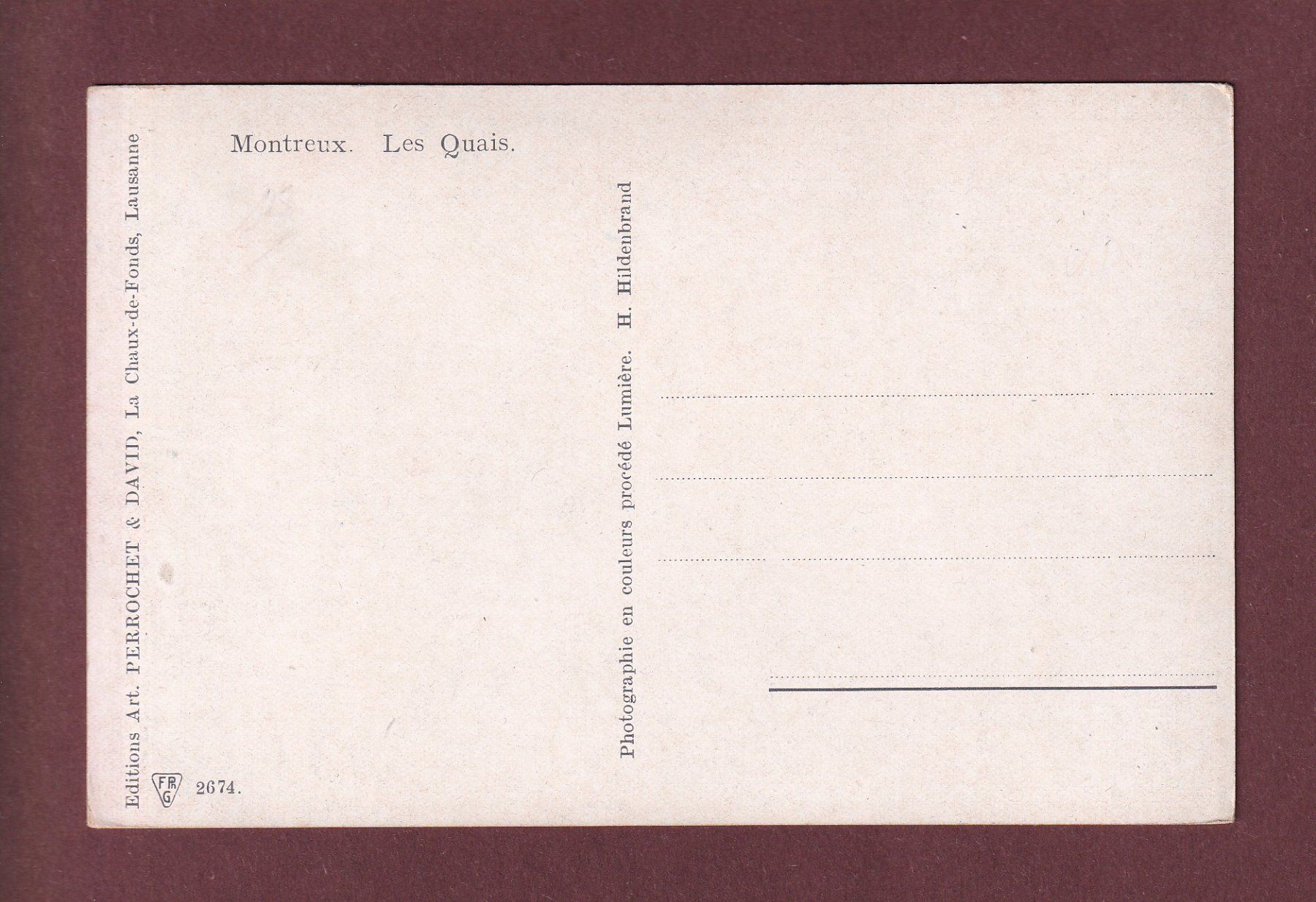 MONTREUX - Les Quais (D'occasion) à Pully pour CHF 6 – avec livraison ...