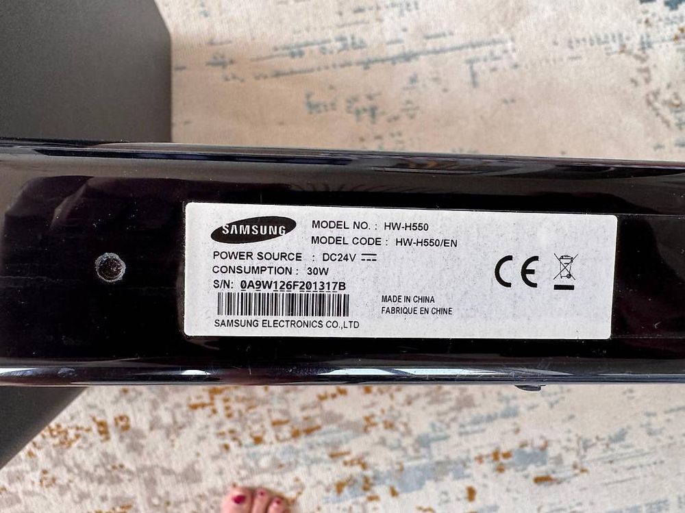 Home cinéma Samsung HW?H550 (Gebraucht) in Neuchâtel für CHF 100 – nur Abholung auf Ricardo kaufen