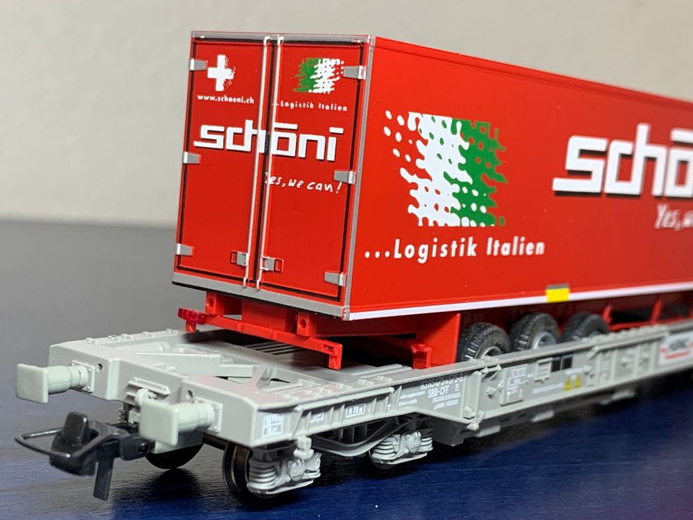 HUPAC SBB CFF + semi-remorque frigo SCHÖNI yes we can ! | Kaufen auf ...