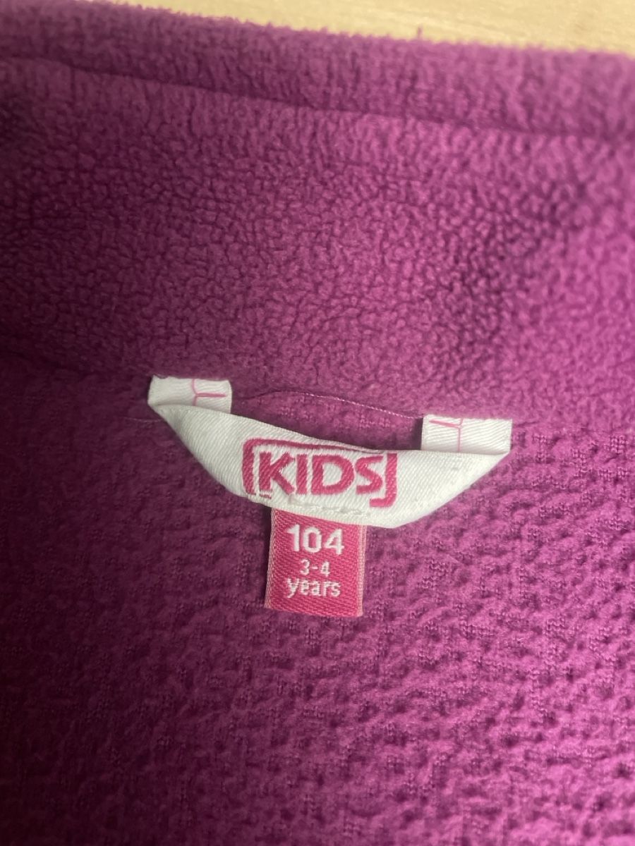 Pinke Fleecejacke von KIDS Migros Gr.104, Top Zustand! (Gebraucht) in ...