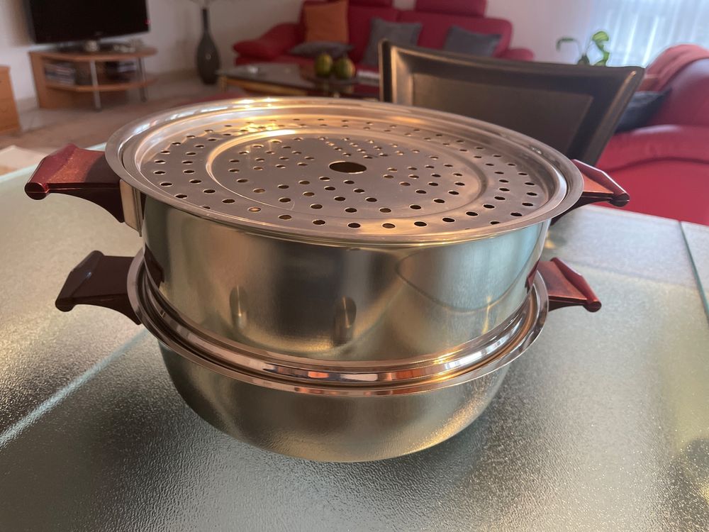 Dampfkochtopf, dreiteilig (Neu und originalverpackt) in Egg b. Zürich ...