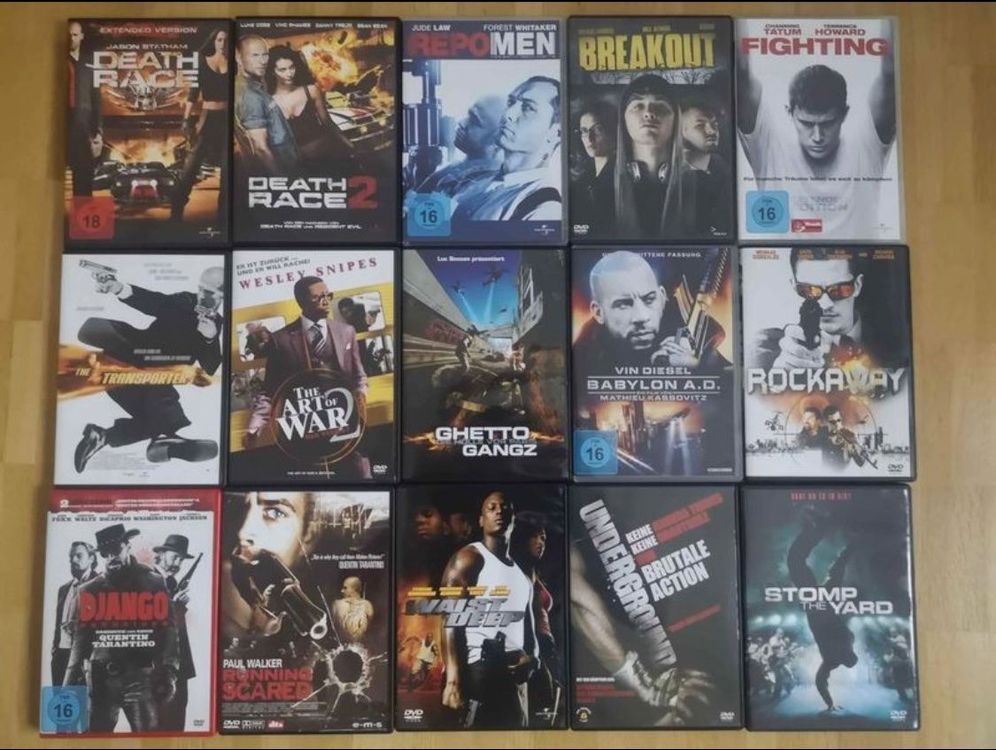 Blockbuster DVD Filme(Neupreis ca. 1038.-) (Gebraucht) in Horgen für ...