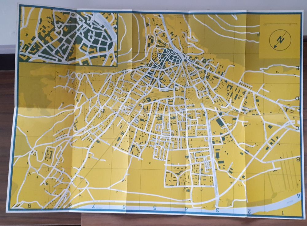 Chur Stadtplan 1972 (Gebraucht) in Mörschwil für CHF 15 – mit Lieferung ...