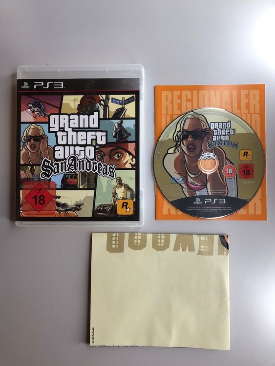 Gta San Andreas - Grand theft auto San Andreas - PS3 (Gebraucht) in St ...