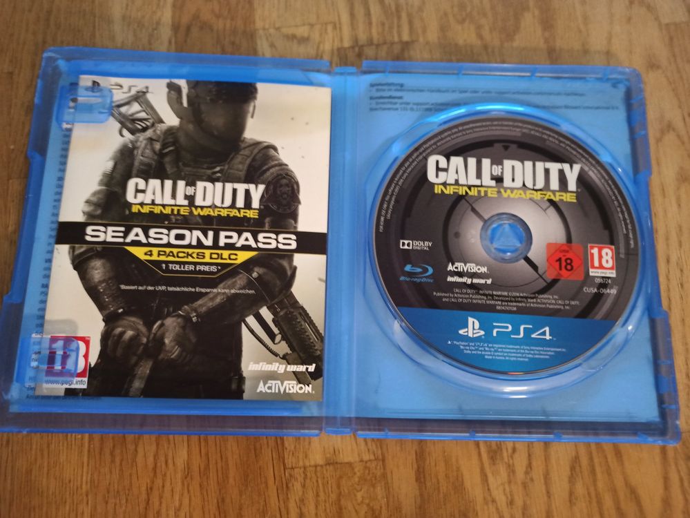📀🎮📀Call of Duty Infinite Warfare PS4 / PS5📀🎮📀 (Gebraucht) in Oberweningen für CHF 5.95 – mit ...