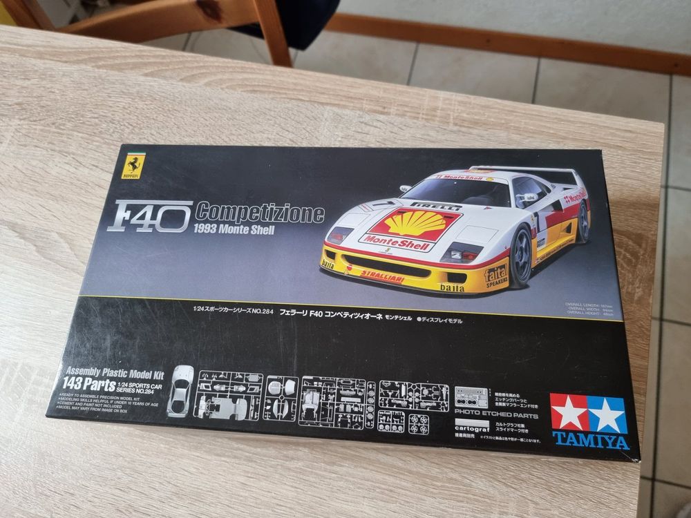 F40 Competizione Tamiya maquette (D'occasion) à Etoy pour CHF 30 – avec ...