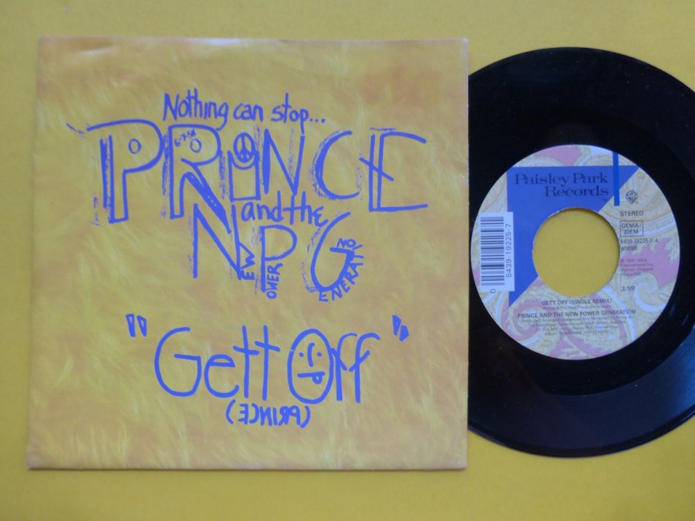 PRINCE AND THE NEW POWER GENERATION 7" GETT OFF | Kaufen auf Ricardo
